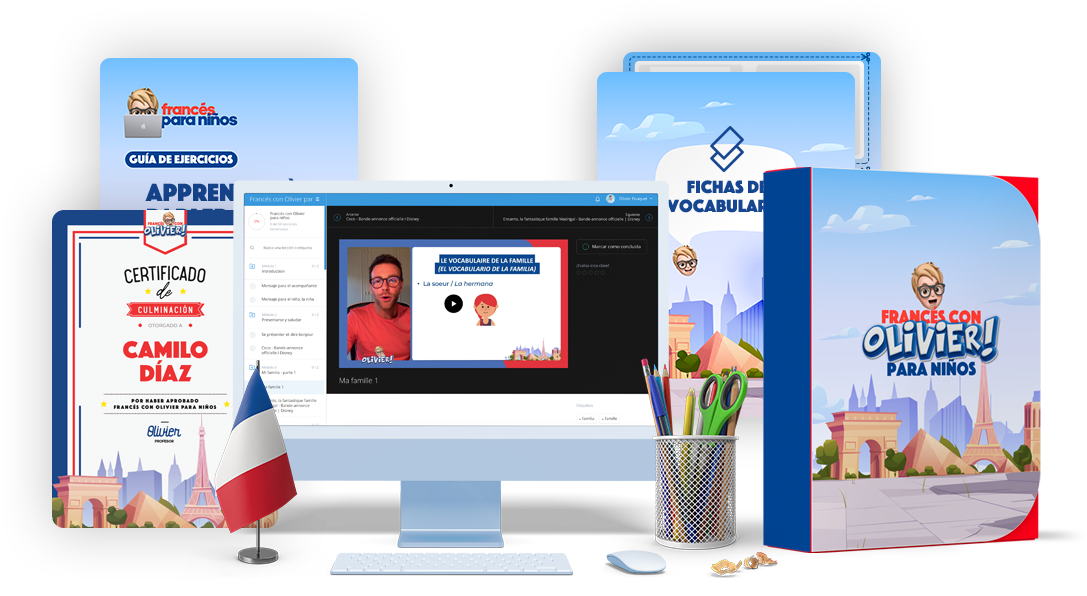 Curso De Francés Para Niños Francés Con Olivier